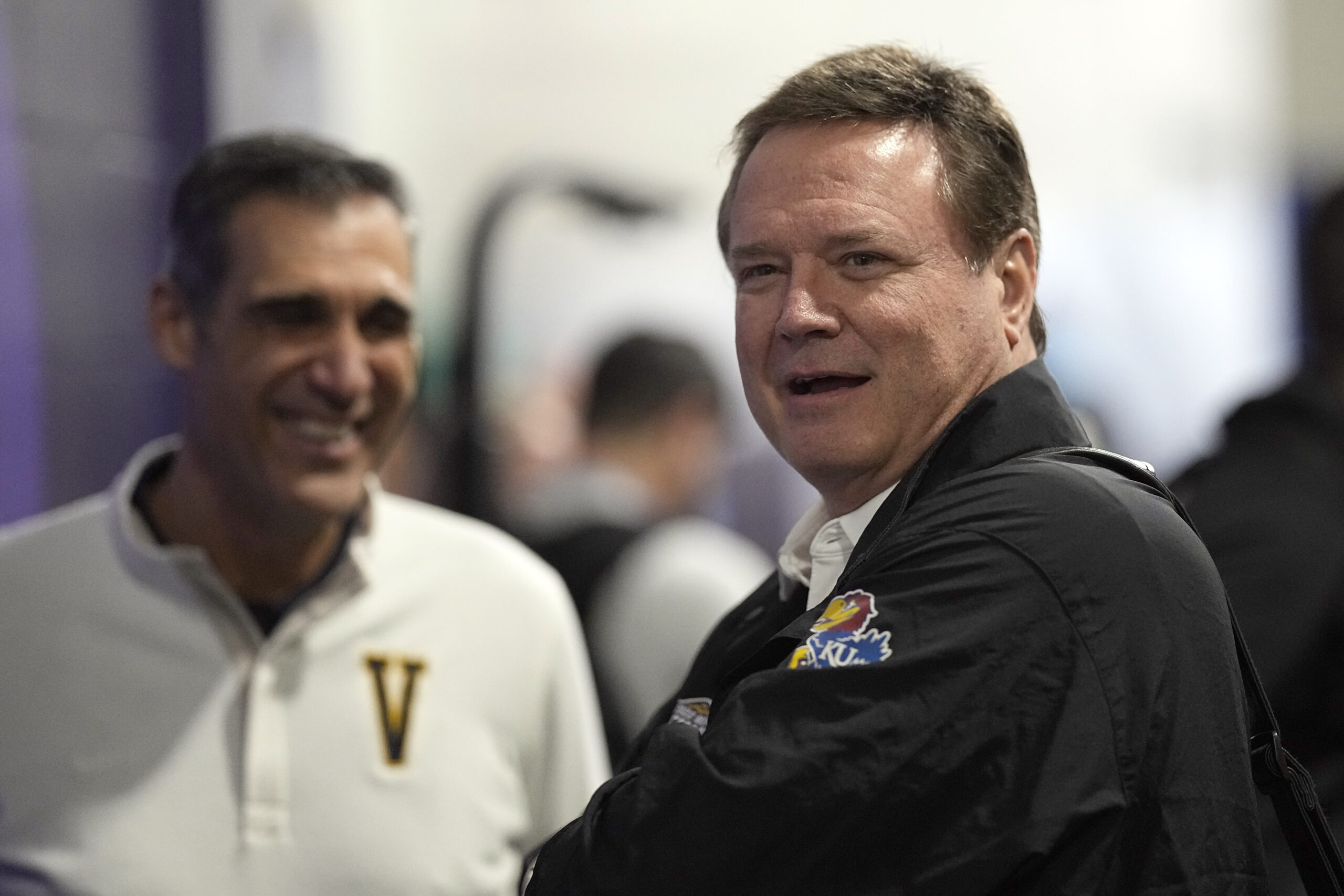 Kansas enjoying ‘a great experience’ in its first day at Final Four ...